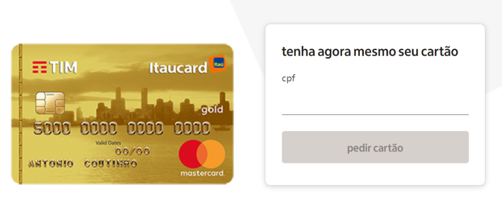 Como Fazer a Solicitação do Cartão de Crédito TIM Internacional ...